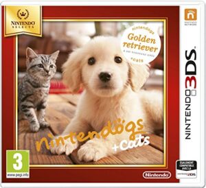 nintendogs + cats golden retriever & ses nouveaux amis - nintendo selects