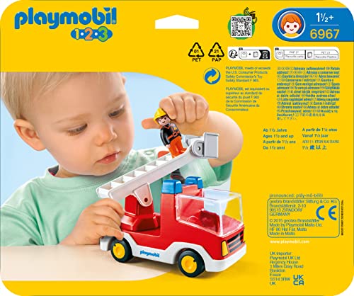 Playmobil Ladder Unit Fire Truck