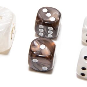 Bello Games Deluxe Marbleized Dice Sets 5/8"