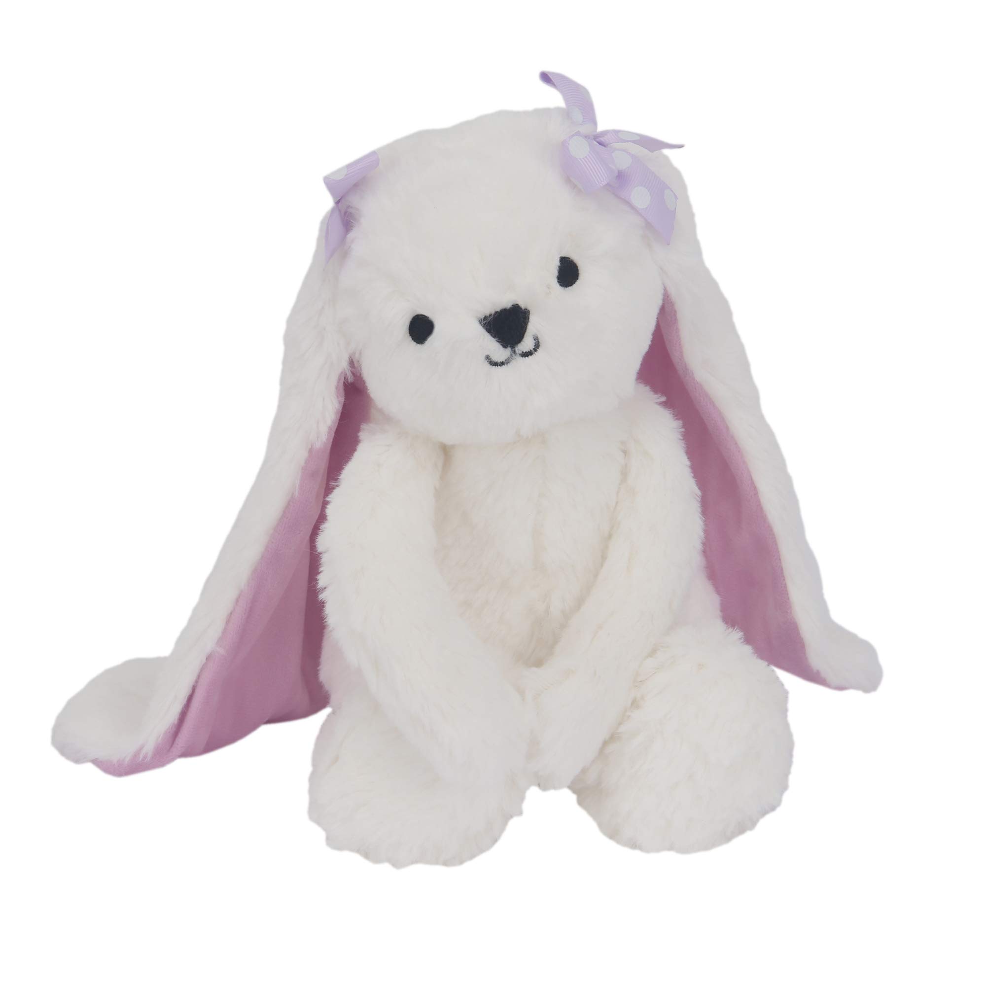 Bedtime Originals Wood Plush Bunny Sasha, Lavender