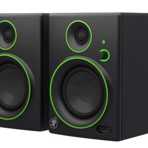 Mackie Studio Monitor, Black w/Green Trim, 4-inch (CR4BT)