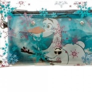 Disney Envelope Wallet Frozen Olaf Clear w/Wristlet Bag New Toys gw37w0dsp