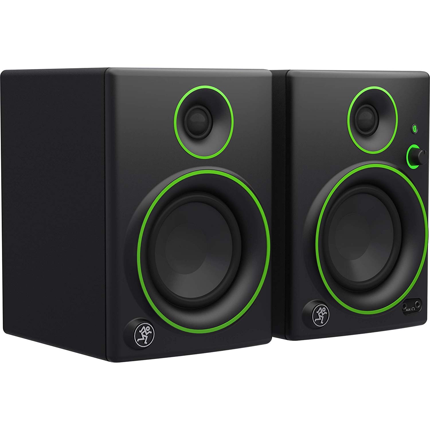 Mackie Studio Monitor, Black w/Green Trim, 4-inch (CR4BT)