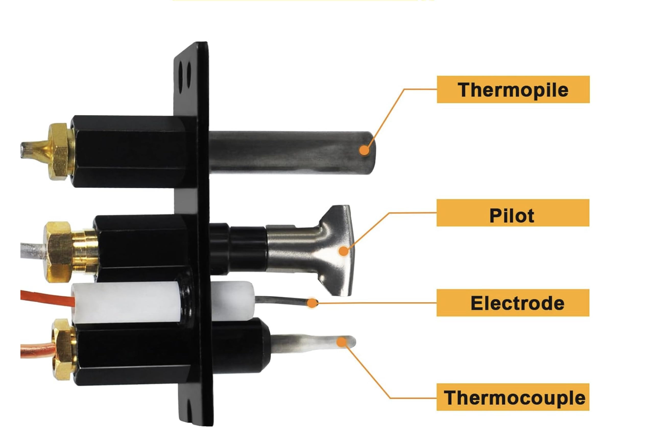 Heatilator & Heat-N-Glo Propane Gas Pilot Assembly 4021-737