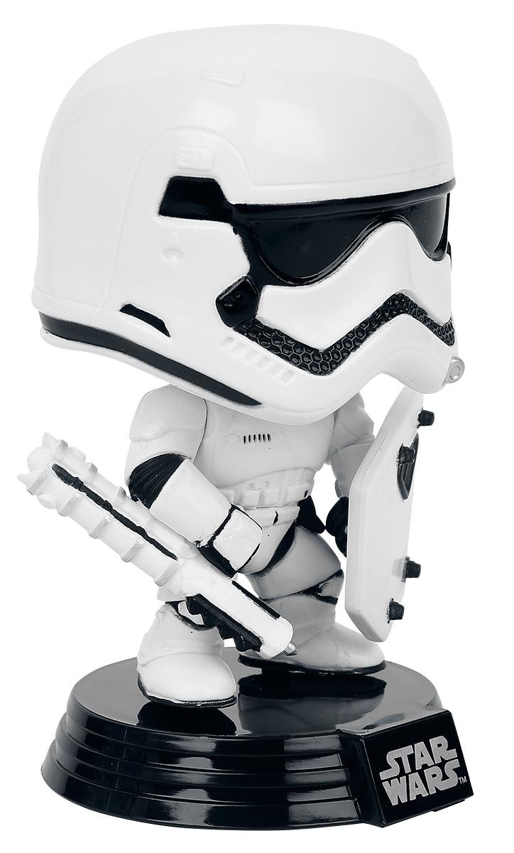 Funko Pop Star Wars: First Order Stormtrooper (Riot Gear) Exclusive Vinyl Bobble Head