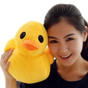 Bansusu 30CM Plush Yellow Duck Soft Stuffed Animal Toy Sofa Decoration for Kids Birthday