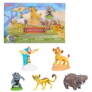 lion guard figures 5 piece set, officially licensed kids toys for ages 3 up by just play