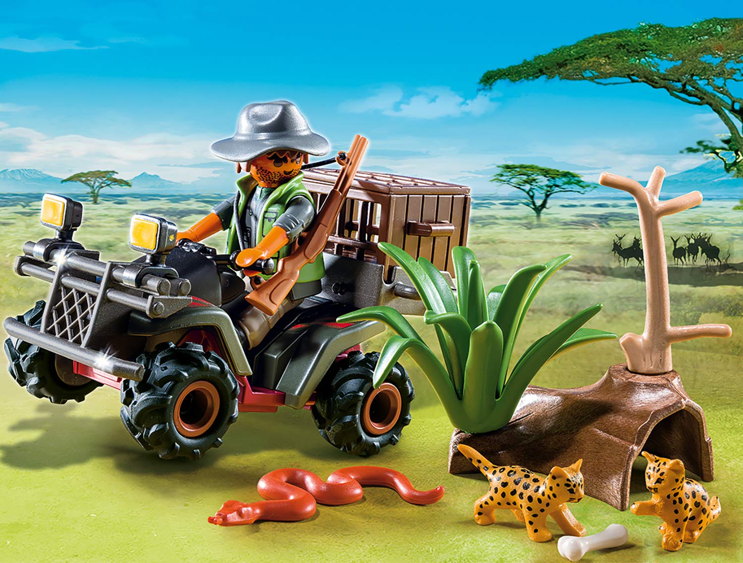 Playmobil Evil Explorer with Quad [Amazon Exclusive] (6939)