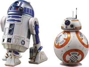 bandai hobby star wars 1/12 plastic model bb-8 & r2-d2 "star wars"