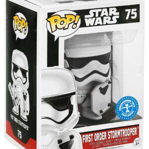 Funko Pop Star Wars: First Order Stormtrooper (Riot Gear) Exclusive Vinyl Bobble Head