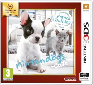 nintendo selects - nintendogs + cats (french bulldog + new friends) (nintendo 3ds)