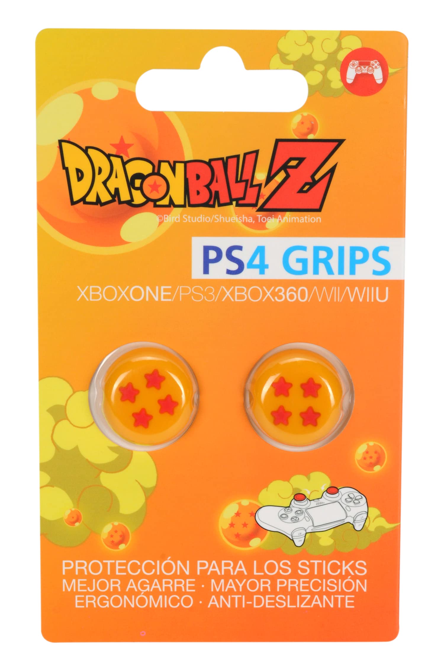 Dragon Ball Z Thumb Grips "4 Stars" (PS4, PS3, XB One, X360, Wii, Wiiu)