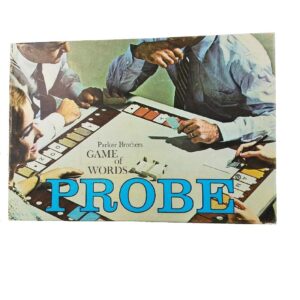 vintage 1964 parker brothers probe game of words - complete!