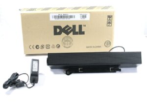 new oem dell multimedia soundbar speaker sound bar ax510 black ax510pa c730c dw711 lcd 468-7411 313-6412 313-6219 313-6413 313-6412 monitor flat panel screen black home theater ultrasharp