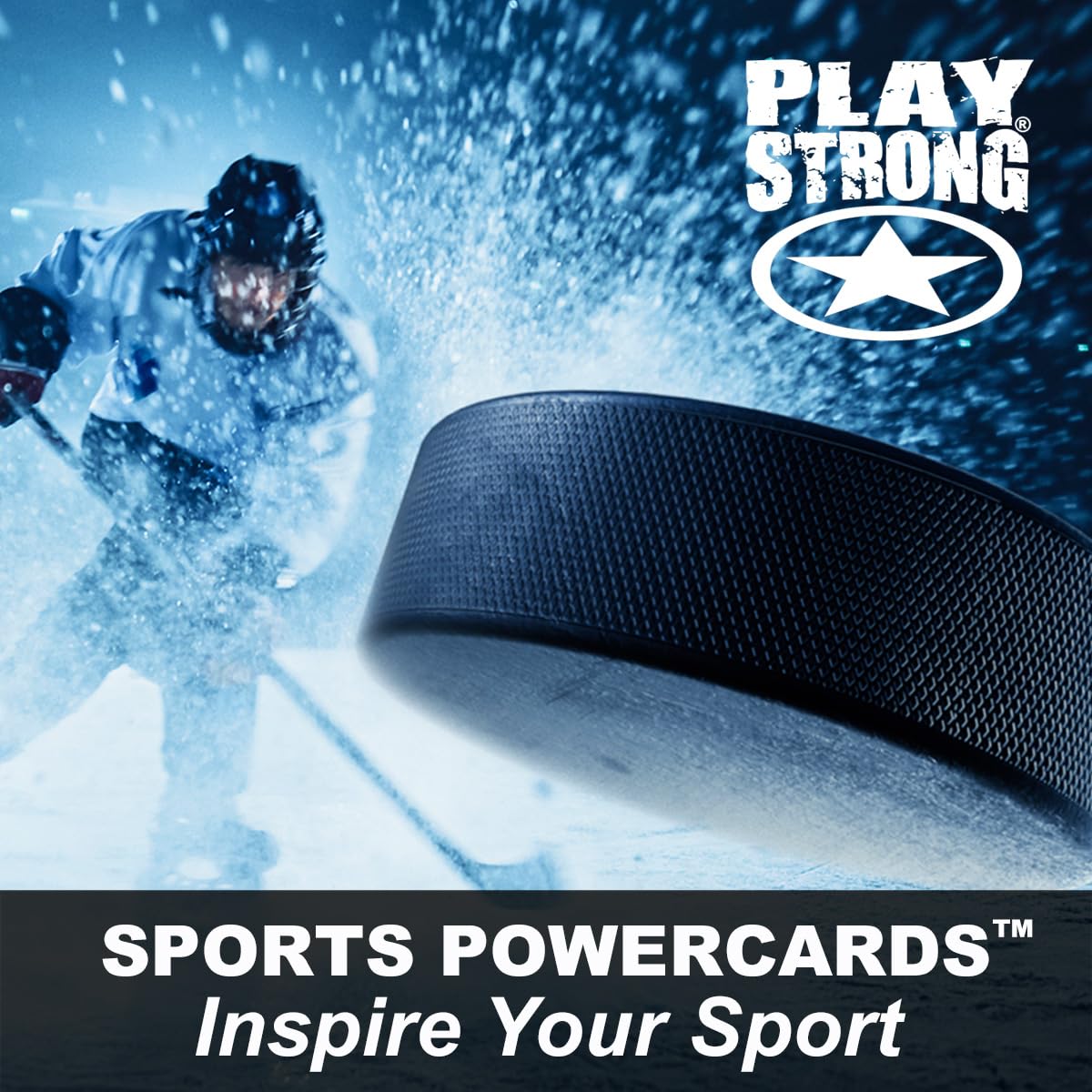 Play Strong 3-Pack Thanks Hockey Coach (Green) You're Awesome 3-Pack (5x7) Greeting Thank You Cards Set Amazing for Hockey Players, Teams, Coaches, Family and Fans - Your Coaches Will Love 'Em!