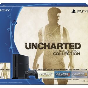 PlayStation 4 500GB Uncharted: The Nathan Drake Collection and Guitar Hero Live Bundle