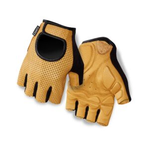 giro lx men's road cycling gloves - tan (2021), small