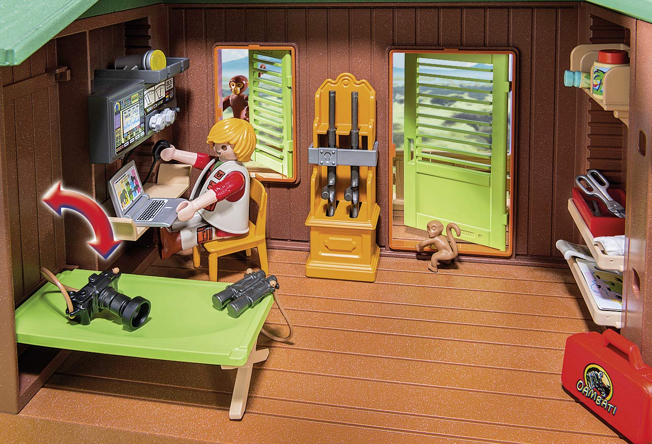 Playmobil Ranger Station with Animal Area [Amazon Exclusive]