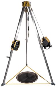 msa 10125298 confined space kit, workman tripod, 95'