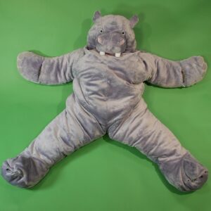 for Children up to 54 inches Tall. The Original SnooZzoo Hippo Children's Sleeping Bag.