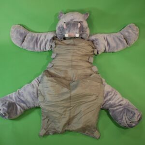 for Children up to 54 inches Tall. The Original SnooZzoo Hippo Children's Sleeping Bag.