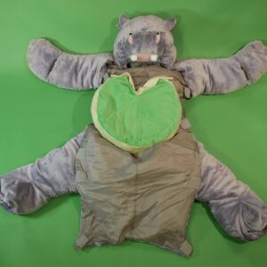 for Children up to 54 inches Tall. The Original SnooZzoo Hippo Children's Sleeping Bag.