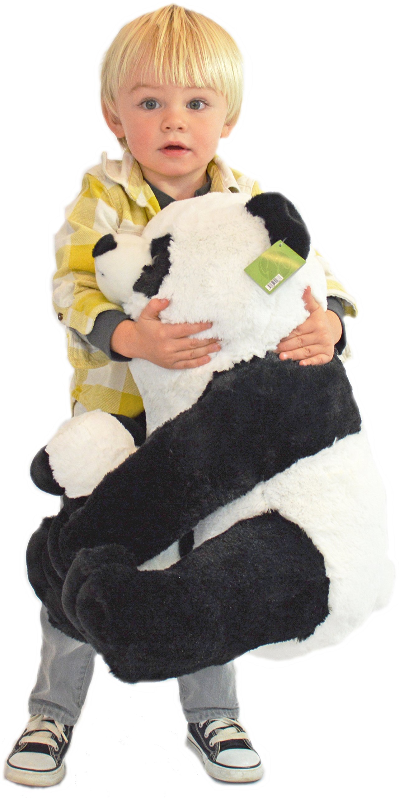 Mother and Baby Panda Plush Set | Super Soft Panda Stuffed Animal | Cute Plushies for Kids Bedroom | 18-in Stuffed Animals for Girls & Boys | Panda Bear Stuffed Animal Toys by Exceptional Home