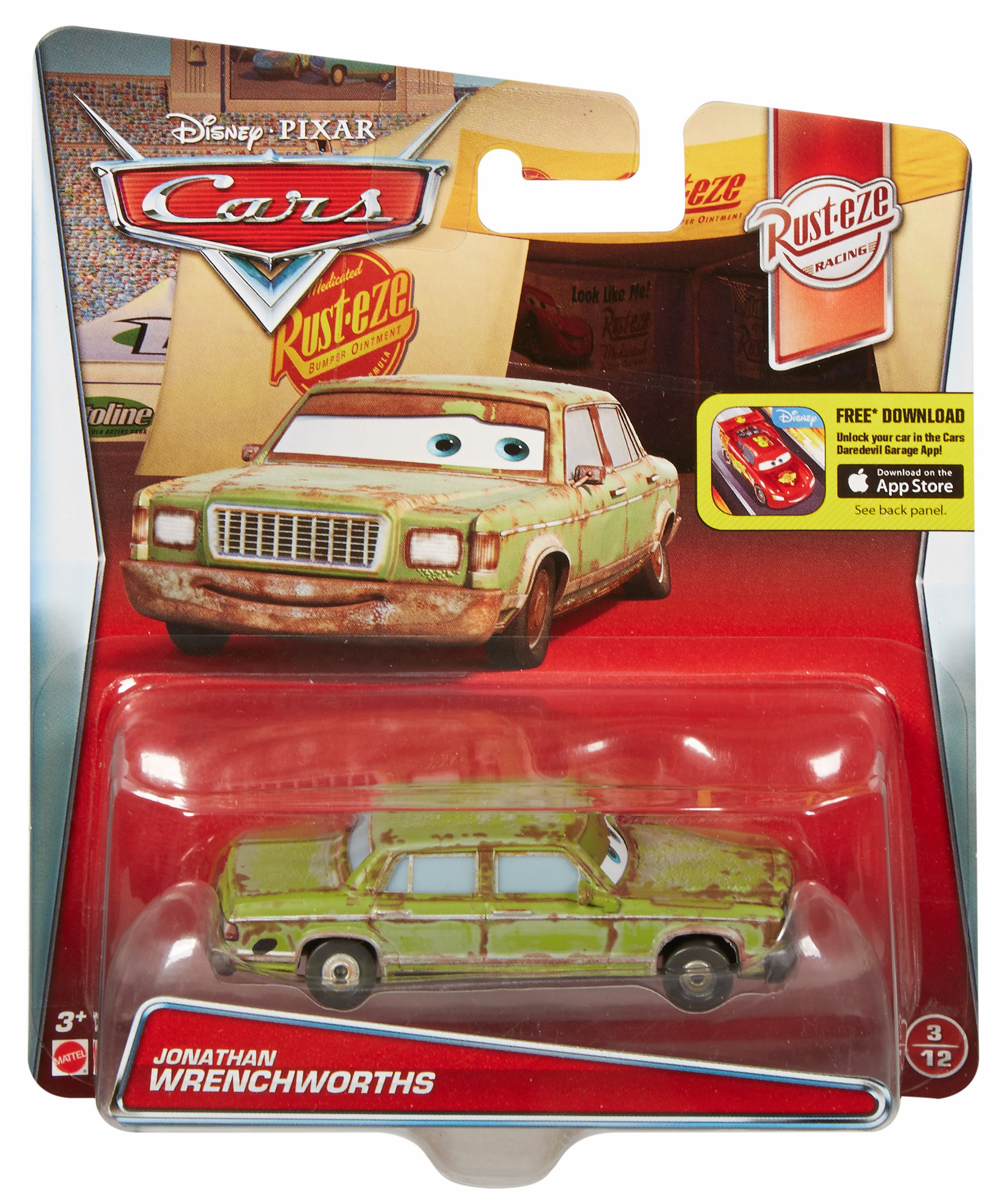 Disney Pixar Cars Diecast, Jonathan Wrenchworths