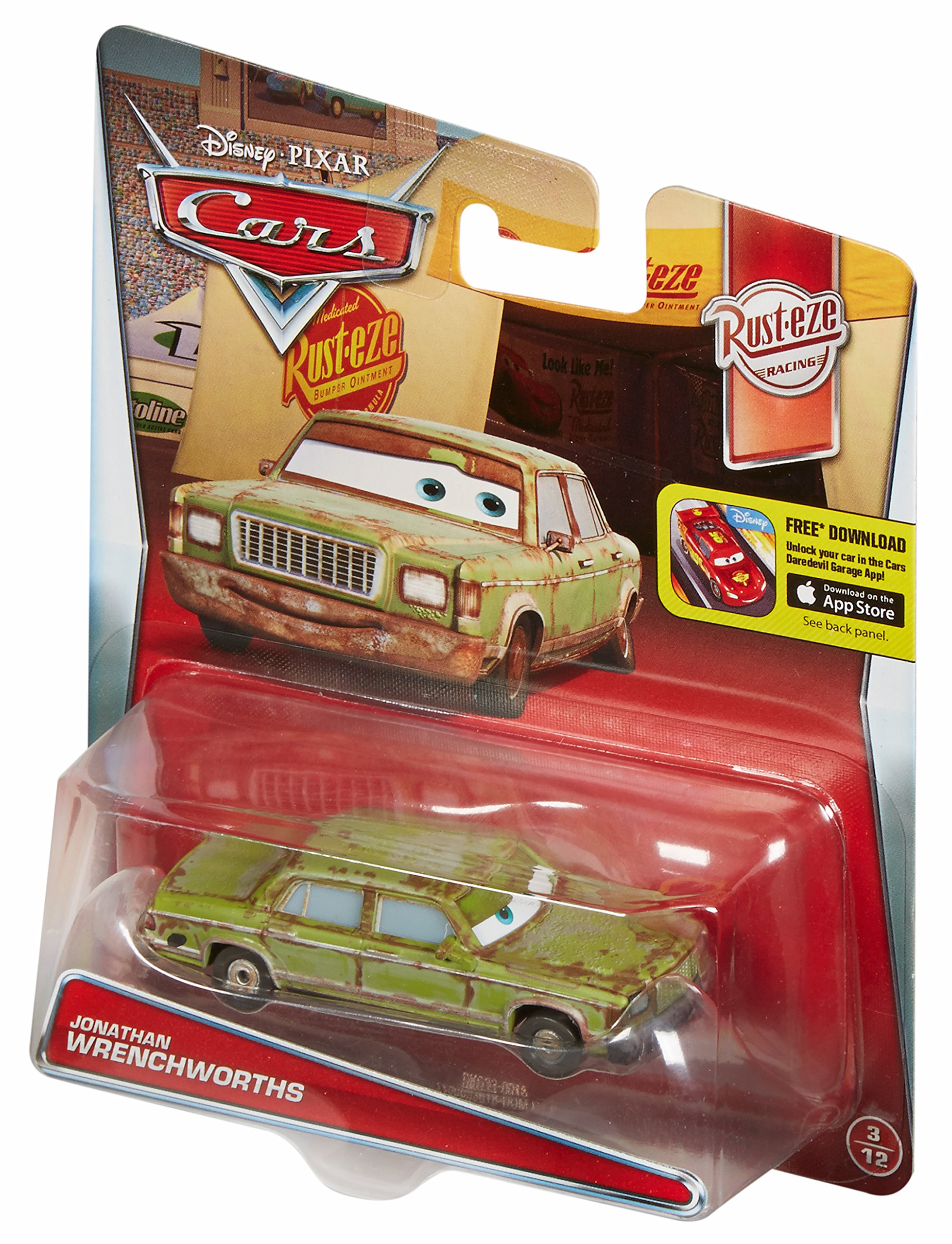 Disney Pixar Cars Diecast, Jonathan Wrenchworths