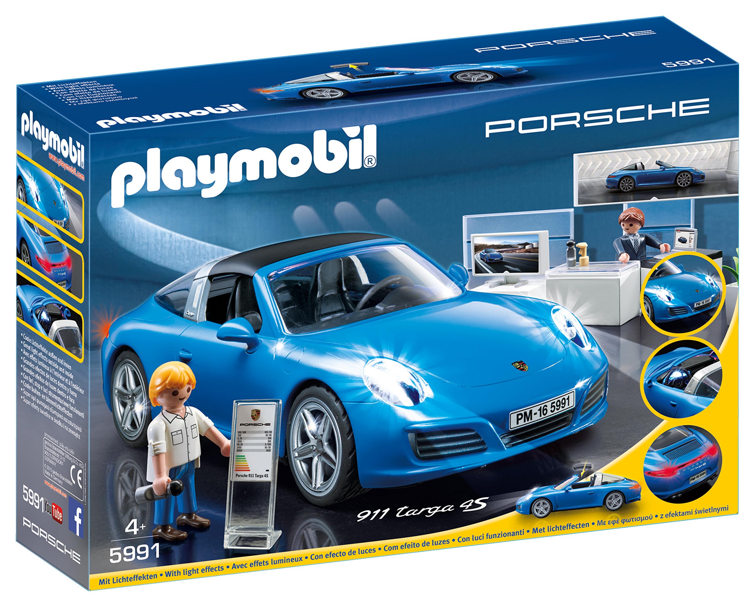 Playmobil Porsche 911 Targa 4S