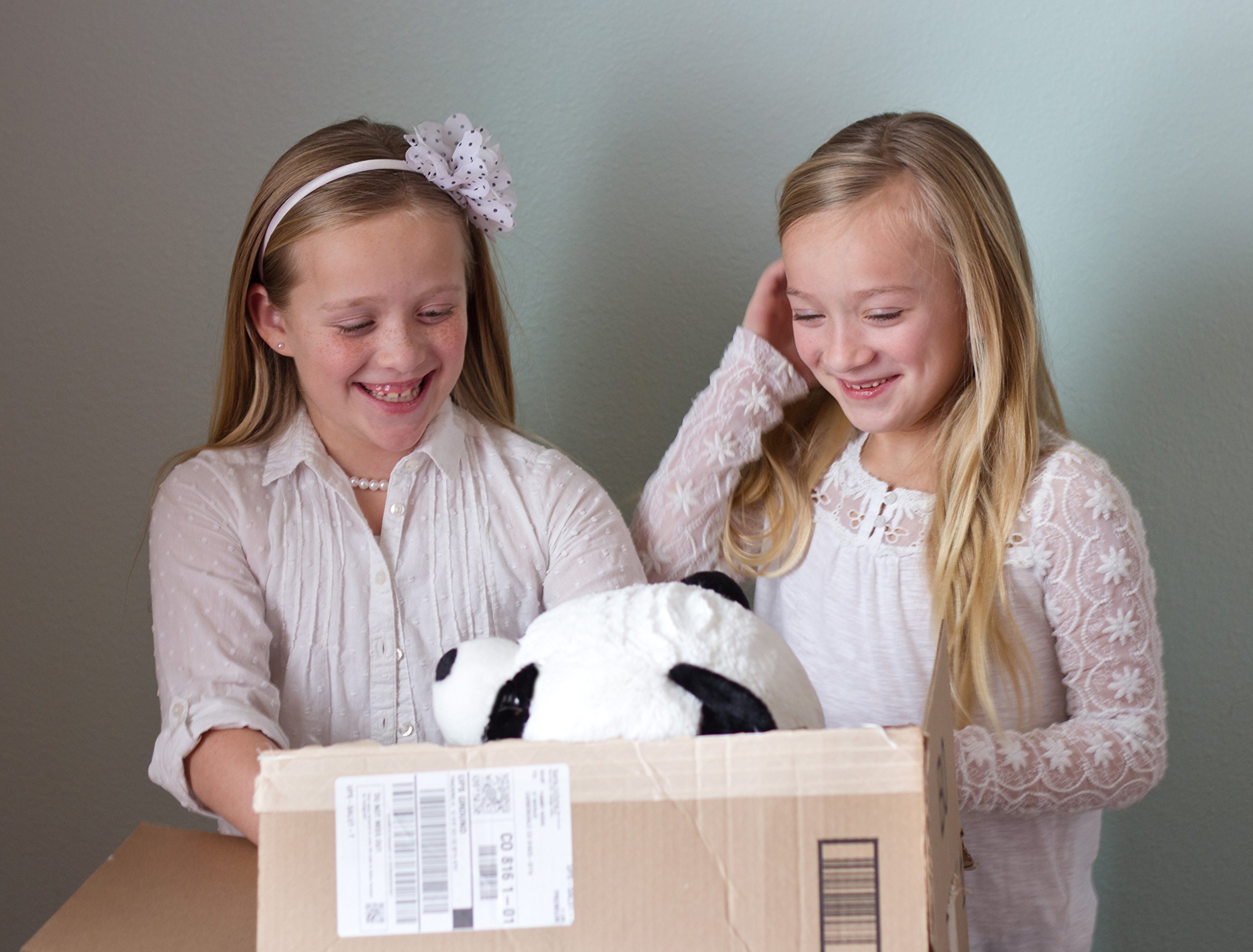 Mother and Baby Panda Plush Set | Super Soft Panda Stuffed Animal | Cute Plushies for Kids Bedroom | 18-in Stuffed Animals for Girls & Boys | Panda Bear Stuffed Animal Toys by Exceptional Home