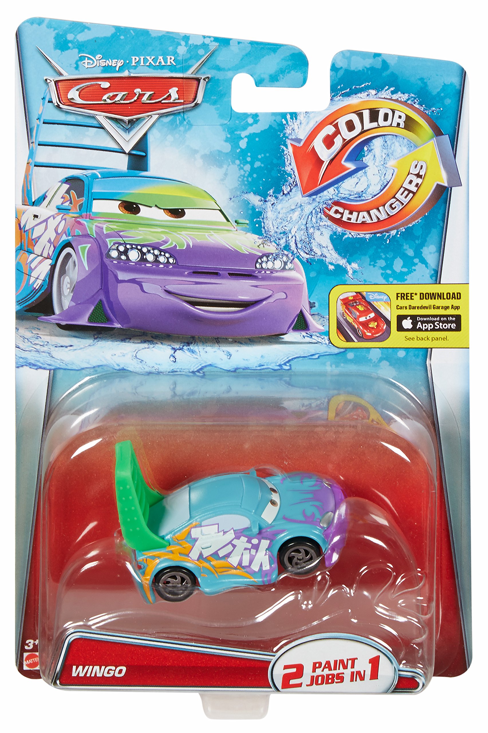 Disney Pixar Cars Color Changers Wingo Vehicle