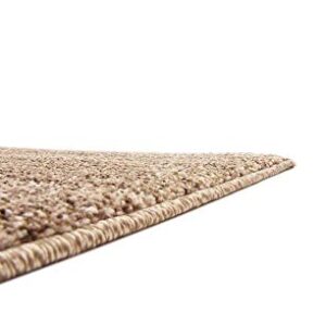 Unique Loom Del Mar Collection Area Rug - Abigail (7' 10" Square, Beige/ Ivory)