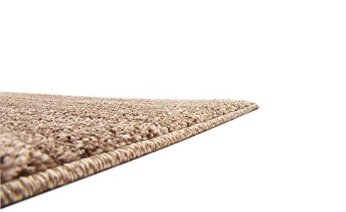 Unique Loom Del Mar Collection Area Rug - Abigail (7' 10" Square, Beige/ Ivory)