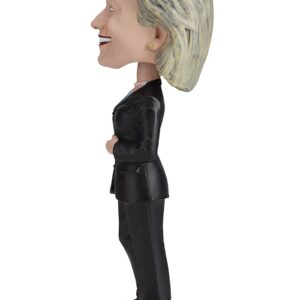 Royal Bobbles Hillary Clinton Bobblehead, Premium Polyresin Lifelike Figure, Unique Serial Number, Exquisite Detail