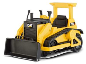 kid trax caterpillar d9 bulldozer toddler ride on toy, 12 volt battery, 3-5 years, max weight of 55 lbs, single rider,kt1136