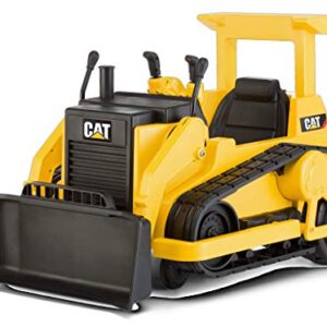 Kid Trax Caterpillar D9 Bulldozer Toddler Ride On Toy, 12 Volt Battery, 3-5 Years, Max Weight of 55 lbs, Single Rider,KT1136