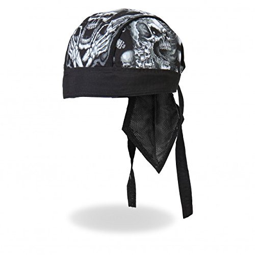 Authentic Bikers Premium Headwraps, The Assassin Micro-Fiber & Mesh Lining Headwrap