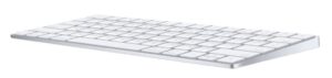 apple magic keyboard - us english, includes lighting to usb cable, silver