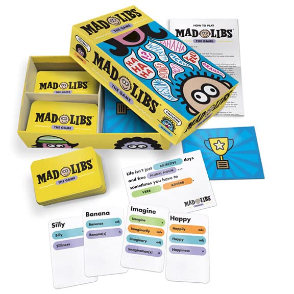 Looney Labs Mad Libs: The Game - Classic Fun for Family Game Night