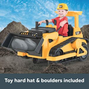 Kid Trax Caterpillar D9 Bulldozer Toddler Ride On Toy, 12 Volt Battery, 3-5 Years, Max Weight of 55 lbs, Single Rider,KT1136