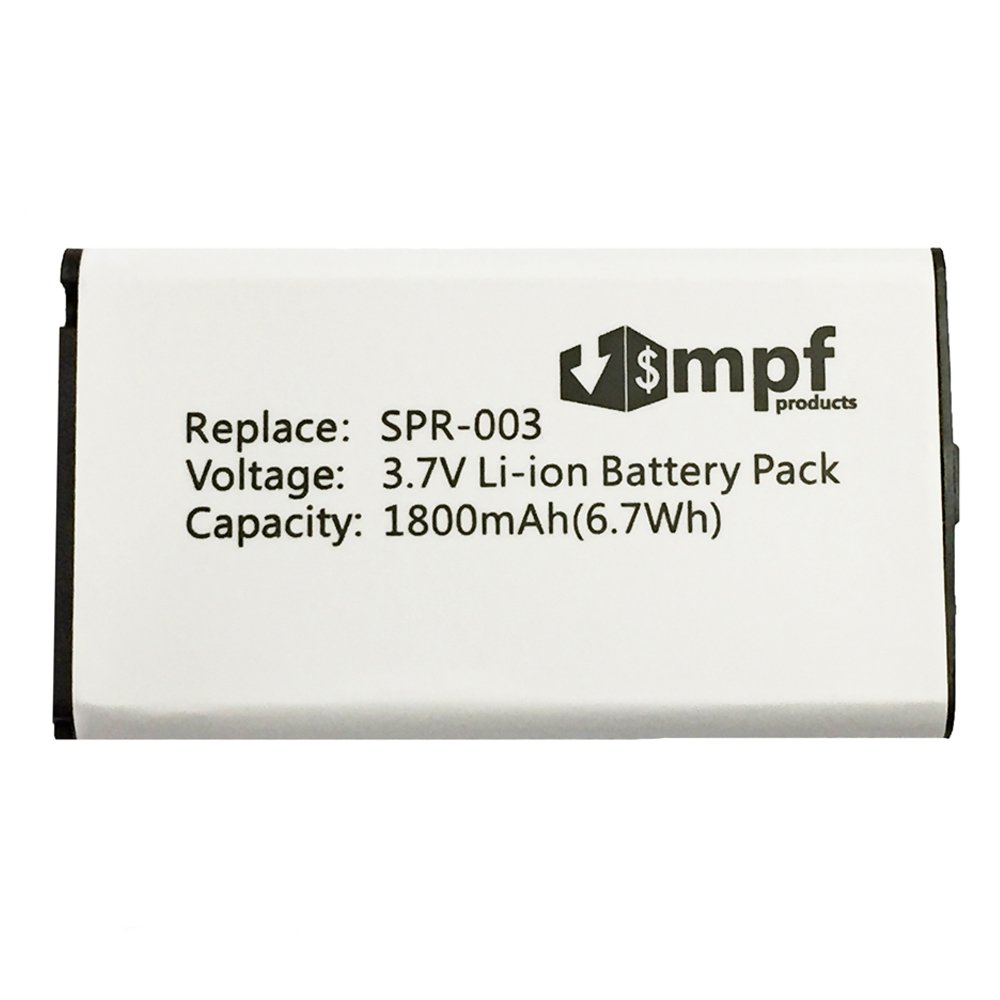 MPF Products 1800mAh SPR-003 SPR003 SPR-A-BPAA-CO Battery Replacement Compatible with Nintendo 3DS XL SPR-001 and New 3DS XL RED-001