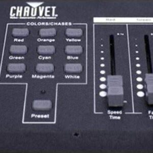 Chauvet Obey 4 DMX-512 LED Wash Light Controller w/3 or 4 Channel Mode+DMX Cable