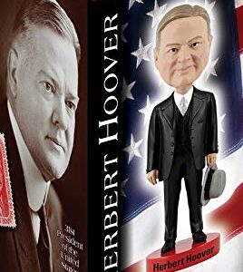 Royal Bobbles Herbert Hoover Bobblehead, Premium Polyresin Lifelike Figure, Unique Serial Number, Exquisite Detail