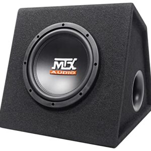 MTX AUDIO RTP8A 8" 120W Car Loaded Subwoofer Enclosure Amplified Box Vented