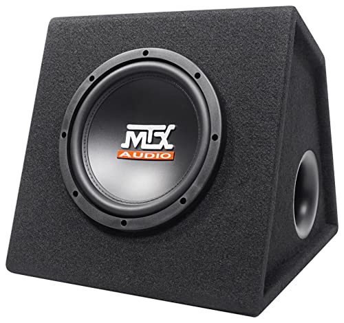 MTX AUDIO RTP8A 8" 120W Car Loaded Subwoofer Enclosure Amplified Box Vented