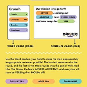 Looney Labs Mad Libs: The Game - Classic Fun for Family Game Night