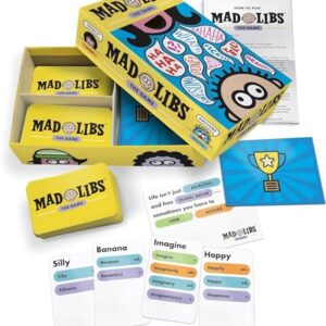 Looney Labs Mad Libs: The Game - Classic Fun for Family Game Night