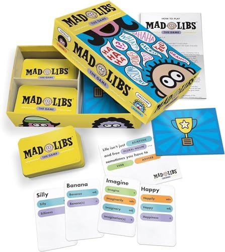 Looney Labs Mad Libs: The Game - Classic Fun for Family Game Night