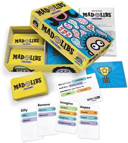 Looney Labs Mad Libs: The Game - Classic Fun for Family Game Night